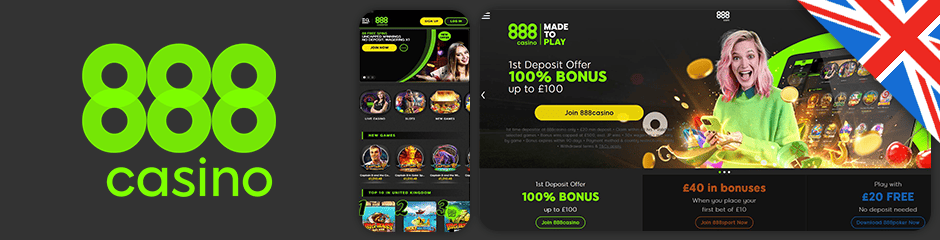 888 Casino 2025 Review And 100 Match Up To 100 Bonus Spins